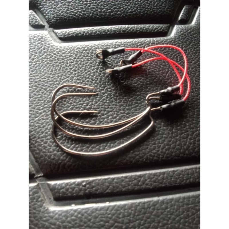 Jual Kevlar Kenzi 150 lb Hook 1/0 2/0 4/0 5/0 Solid ring | Shopee Indonesia