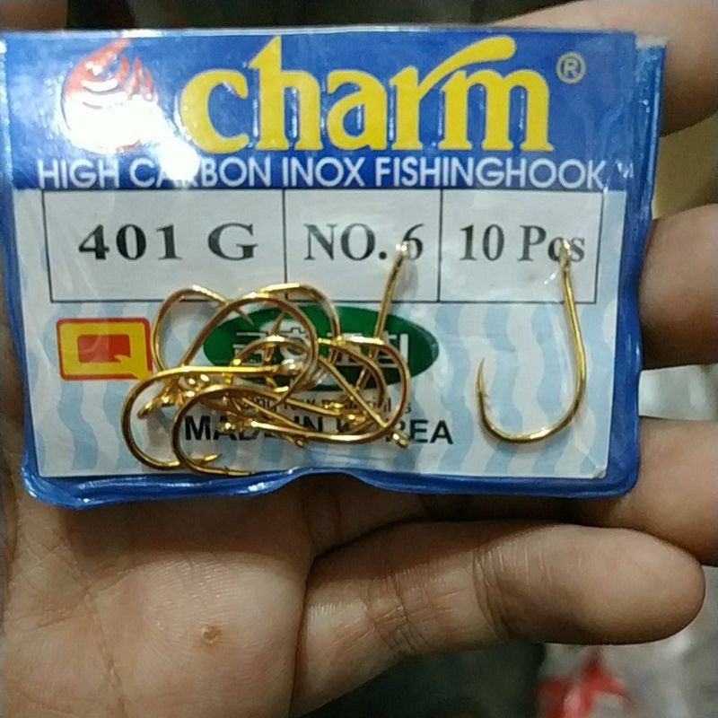 Jual Mata Kail Pancing Charm 401G | Shopee Indonesia