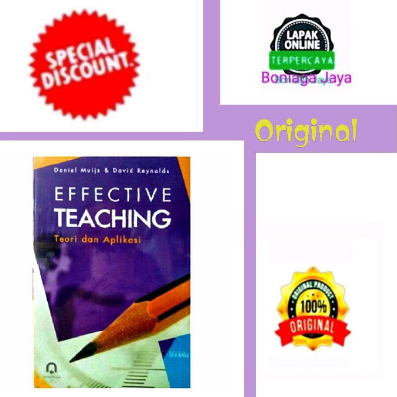 Jual (Original) Effective Teaching Teori dan Aplikasi Edisi 2 - Daniel ...