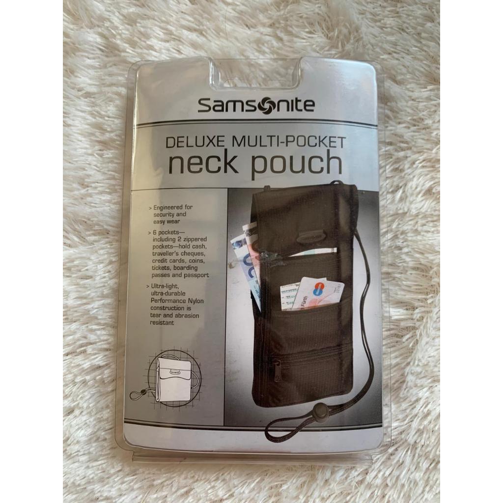 Jual Samsonite Neck Pouch Deluxe | Shopee Indonesia
