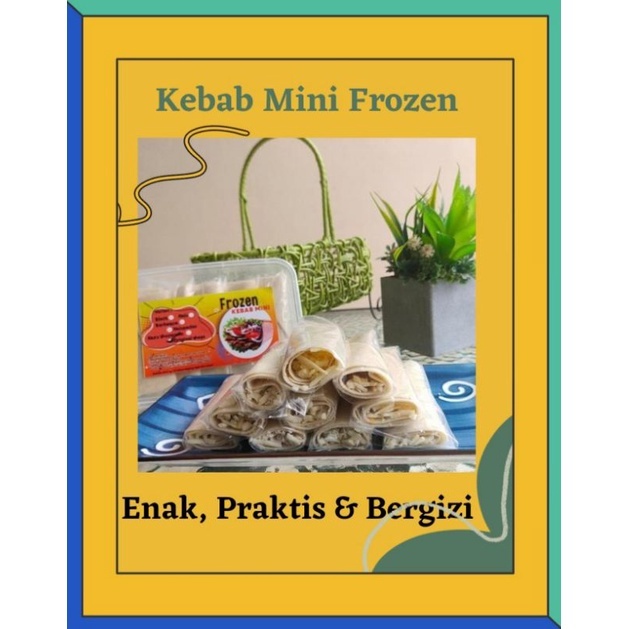 Jual KEBAB MINI FROZEN KEBAB ISI MOZARELLA KEJU ORIGINAL DAN CHICKEN ...