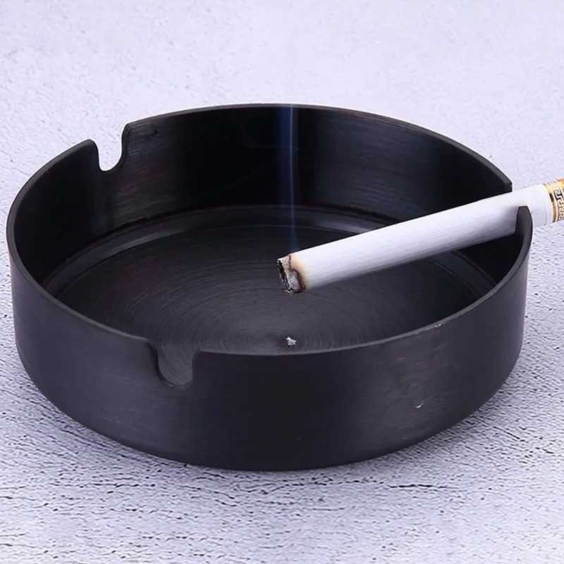 Jual Asbak Rokok Bulat Cigar Short Round Ashtray Stainless Steel 10cm ...