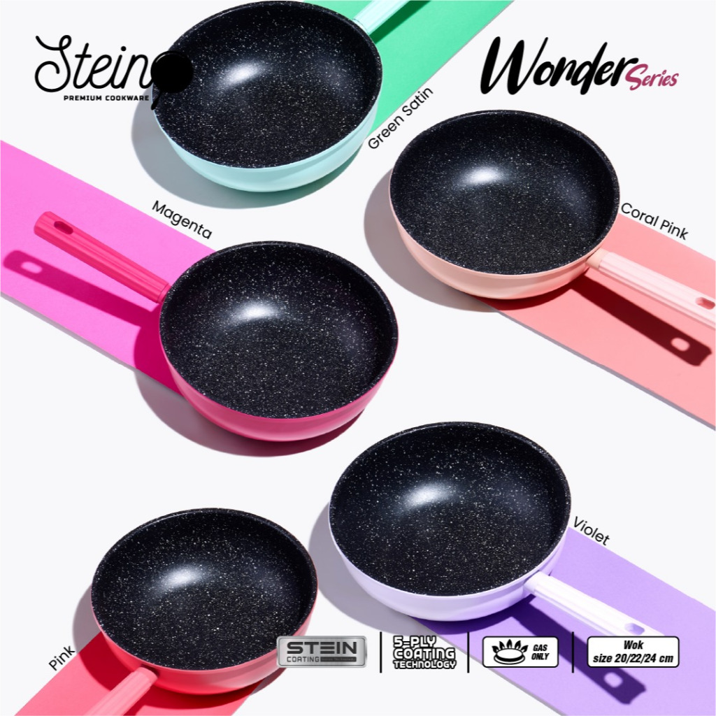 Jual Steincookware Stein Wonderpan Wonder Pan Series Wok 20cm 22cm 24cm ...