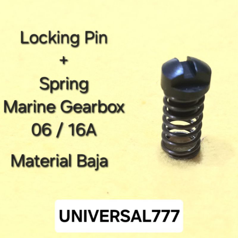 Jual 06 16A Locking Pin And Spring Gearbox Pen Penahan adjusting nut ...