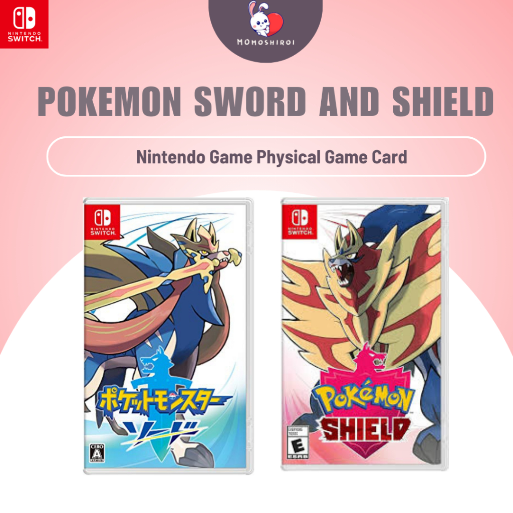 Jual Pokemon Sword Shield Cartridge Game Nintendo Switch | Shopee Indonesia