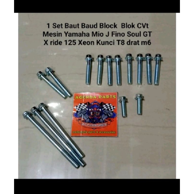 Jual baut blok cvt X-Ride 125 lengkap | Shopee Indonesia