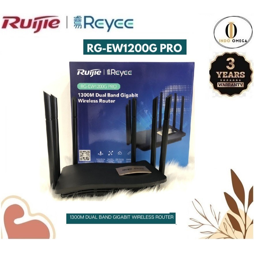 Jual RUIJIE RG-EW1200G PRO EW1200G PRO 1300M Dual-band Gigabit | Shopee ...