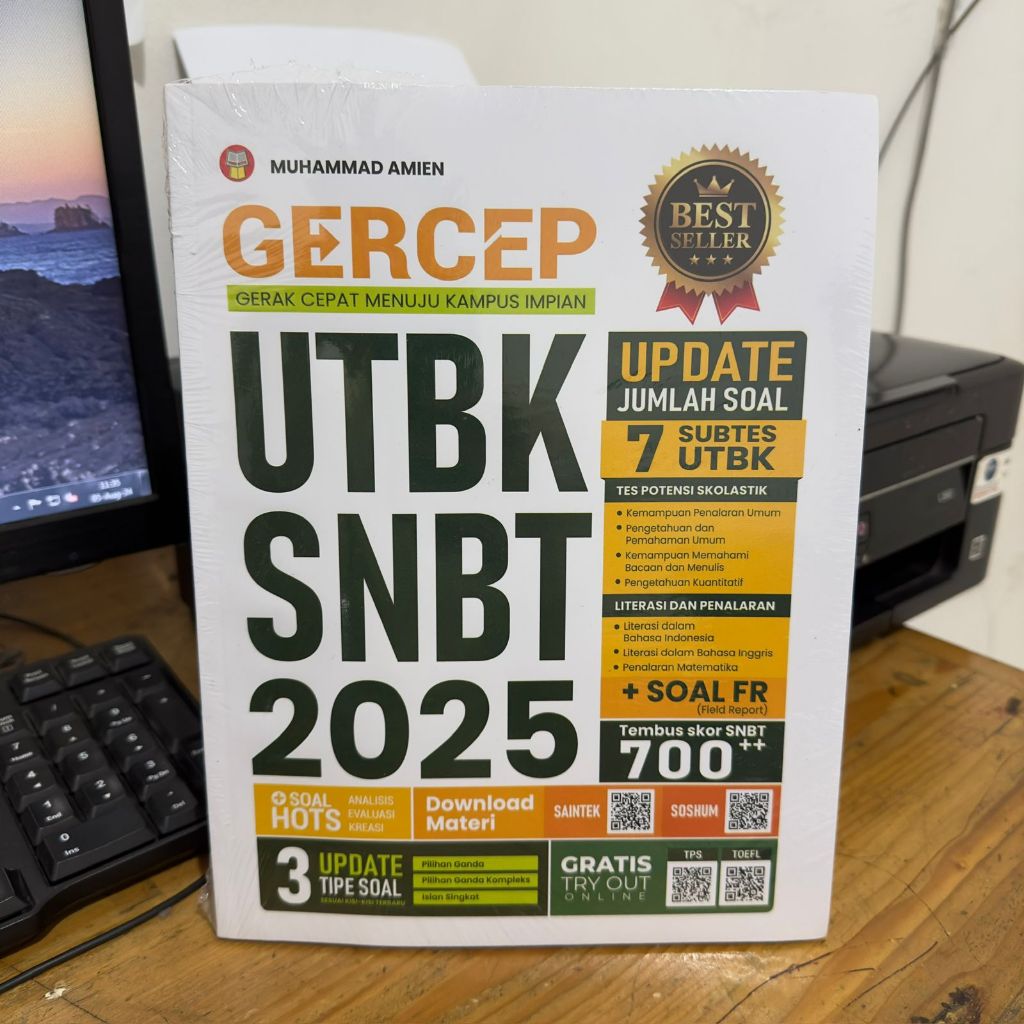 Jual BUKU GERCEP UTBK SNBT 2025 (BUKU SNBT TPS 2025) YRAMA WIDYA | Shopee Indonesia