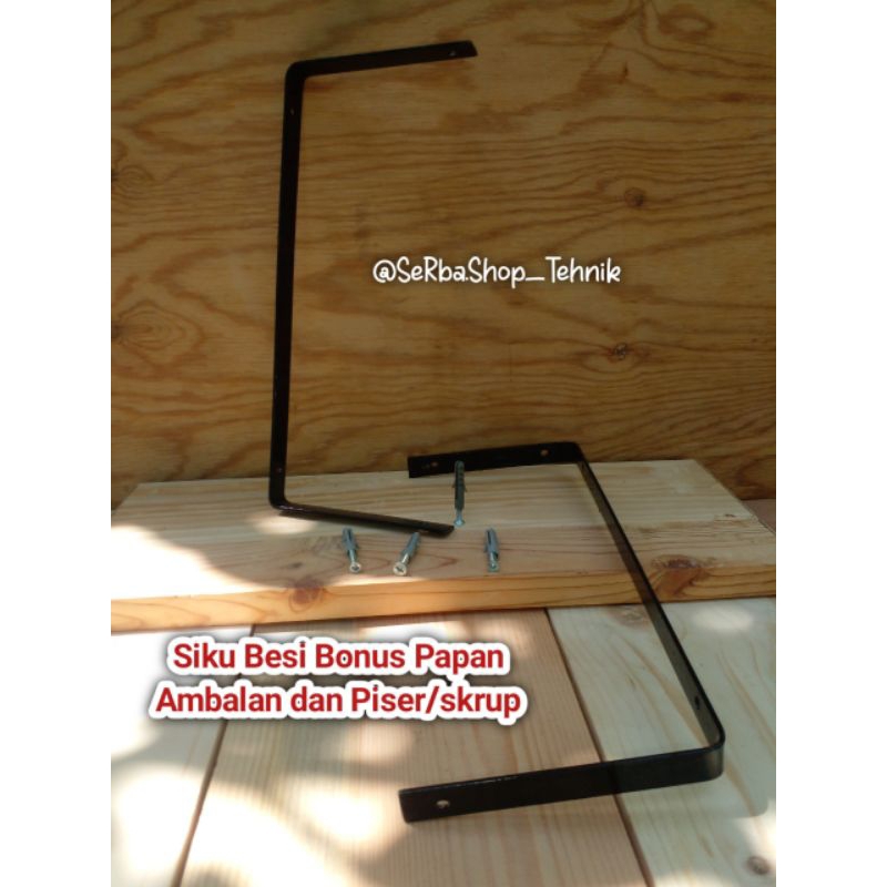 Jual Besi Siku Harga 1Pasang Bonus Papan Ambalan Atas Bawah dan piser ...