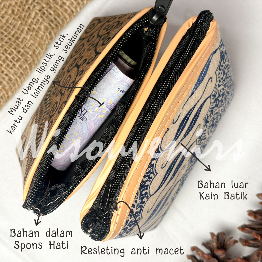 Jual PAKET HEMAT 100 BIJI SOUVENIR DOMPET KOIN BATIK KHAS JOGJA 10 X 5 CM PART 1 | Shopee Indonesia