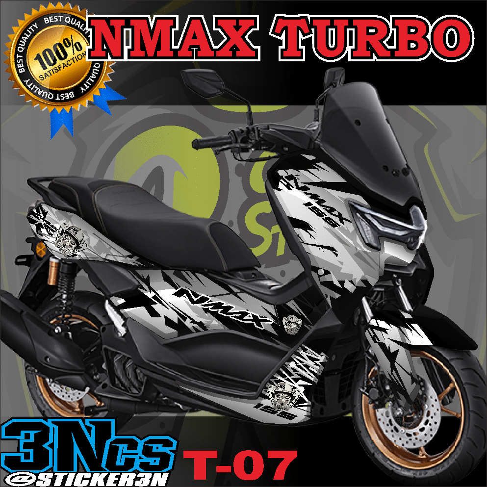 Jual decal yamaha nmax turbo fullbodi bisa rubah warna dan gambar ...