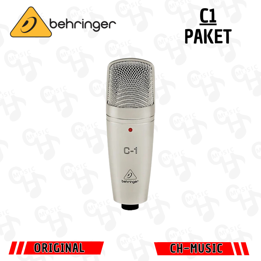Jual Behringer C1 C-1 Studio Condenser Microphone XLR Paket | Shopee ...