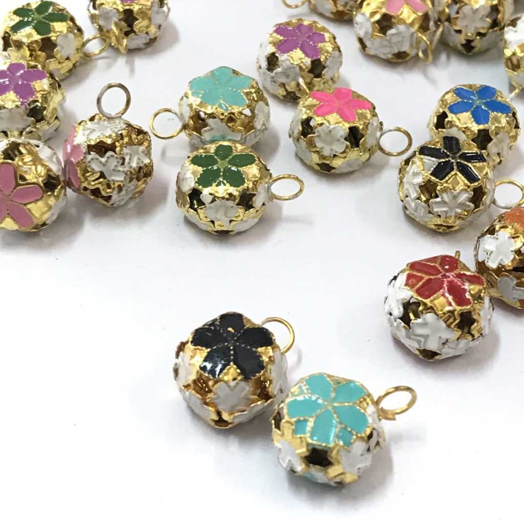 Jual 1BUAH - LONCENG MOTIF BUNGA/LONCENG IMLEK /KRINCINGAN/ KLINTINGAN ...