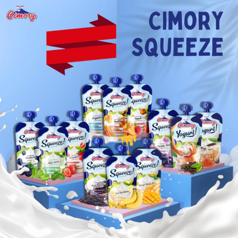 Jual CIMORY YOGURT SQUEEZE 120GR | Shopee Indonesia