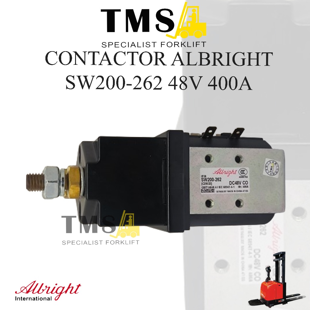 Jual Albright Contactor For Forklift SW200-262 48V 400A Kontaktor ...