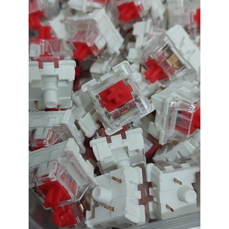 Jual Switch lubed mechanical keyboard ajazz red linear copotan ajazz ...