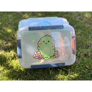 Jual TNT - Lunch Box 2 Grid Makan Anti Tumpah LB42 HIJAU | Shopee Indonesia