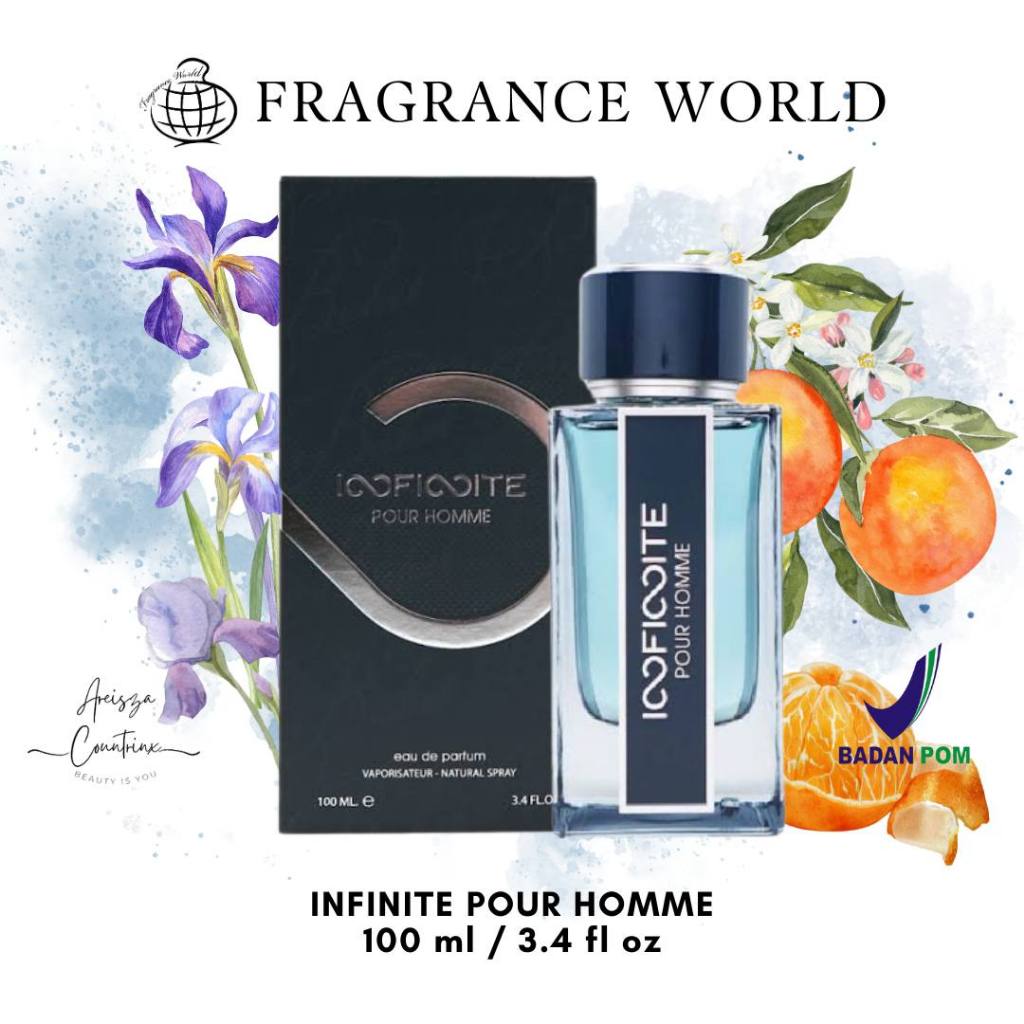 Jual Fragrance World Infinite Pour Homme EDP 100ml | Shopee Indonesia