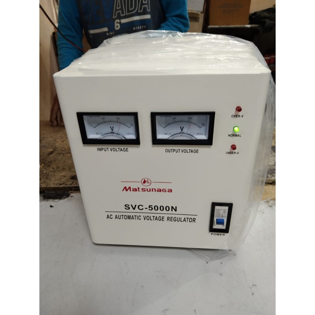Jual Stabilizer Matsunaga SVC-5000N Stabilizer Listrik 5000 watt Stavolt | Shopee Indonesia