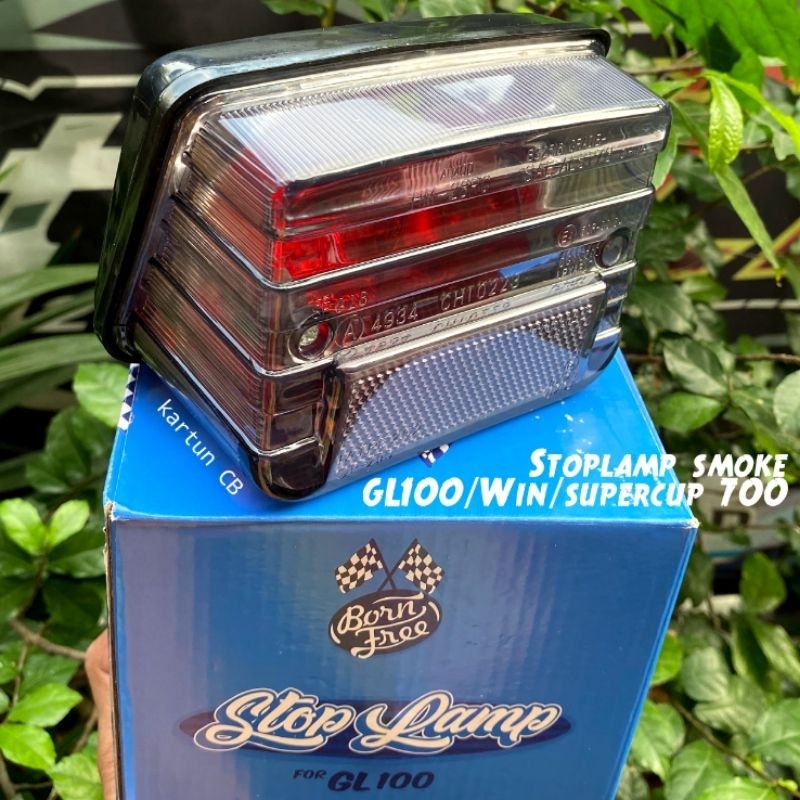 Jual Stoplamp GL100/honda Win/honda C700 warna merah, smoke, clear ...