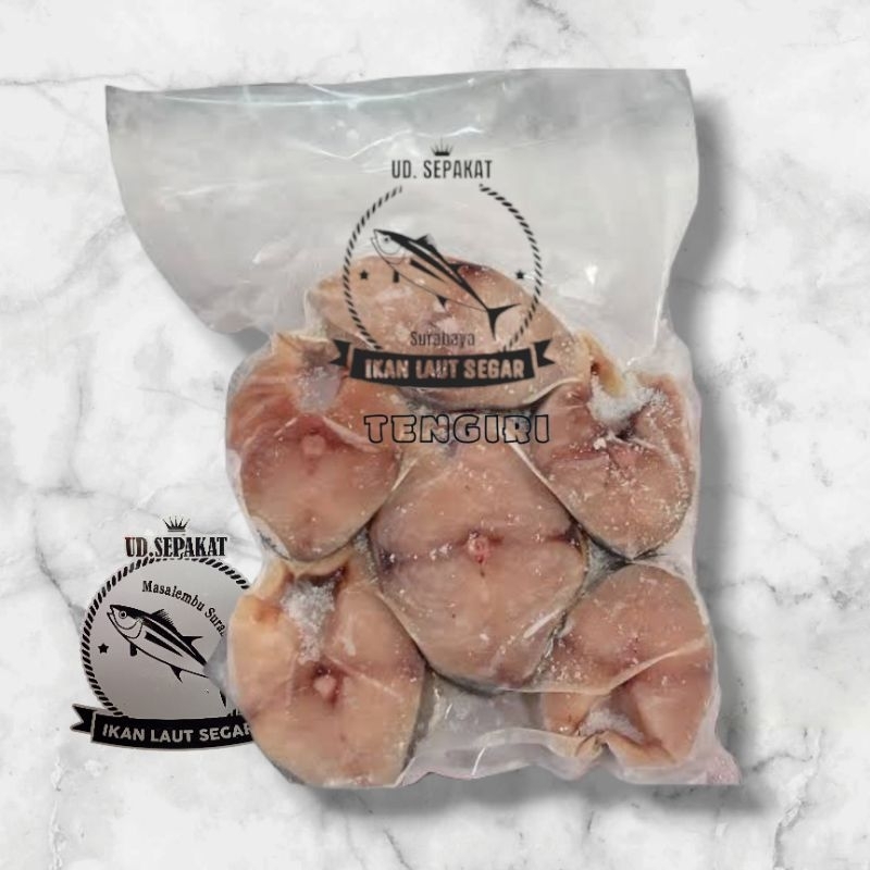 Jual ikan Tenggiri Steak frozen Premium Kemasan 1kg | Shopee Indonesia