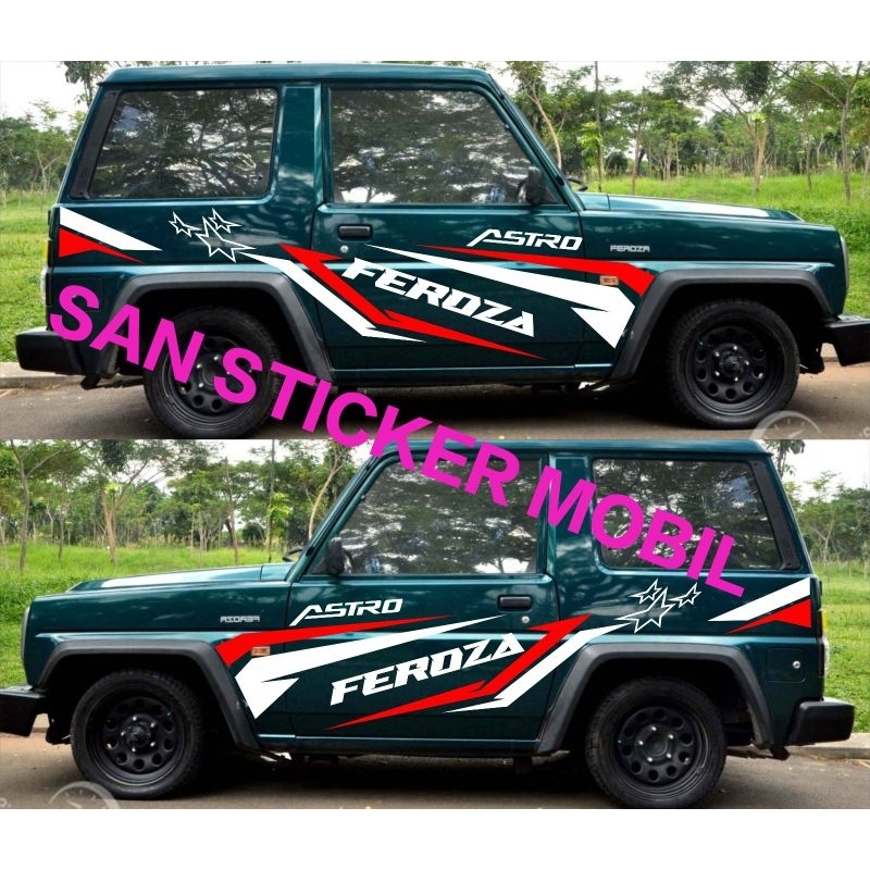 Jual 1689 cutting sticker mobil FEROZA jenis mobil lain bisa KATANA ...
