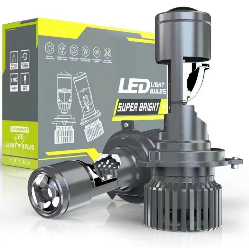 Jual LAMPU LED H4 MINI PROJECTOR PROJIE ORIGINAL SUPER TERANG Car ...