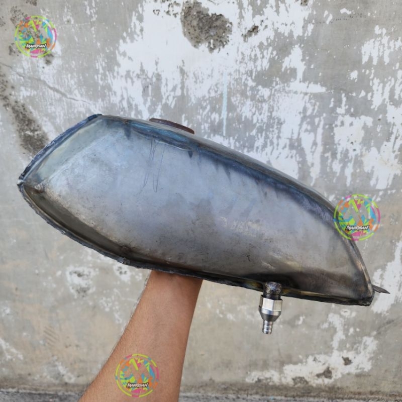 Jual Tangki herex balap Drag gl mini model T rubahan lebih pendek ...