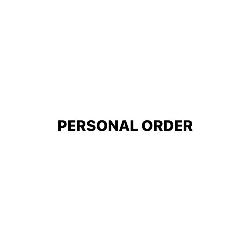 Jual personal order | Shopee Indonesia