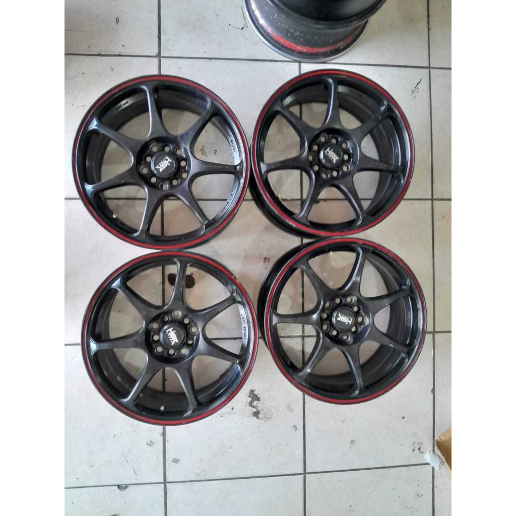 Jual VELG RACING SKEN BEKAS HSR SEBUNSUTA RING 17 LEBAR 7,5 LUBANG PCD 5X114 5X100 BUAT CIVIC ...