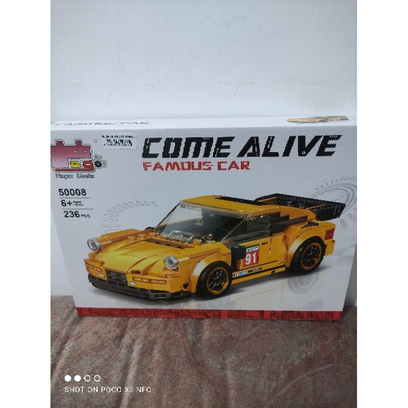 Jual Mainan Bricks Come Alive - 50008 - Famous Car | Shopee Indonesia
