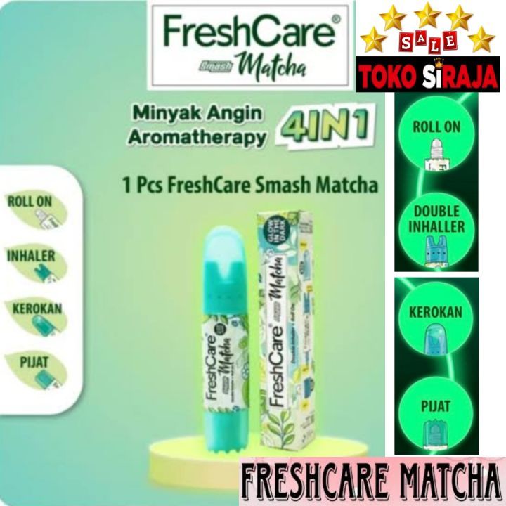 Jual FRESHCARE SMASH MATCHA (ULTRASAKTI) | Shopee Indonesia