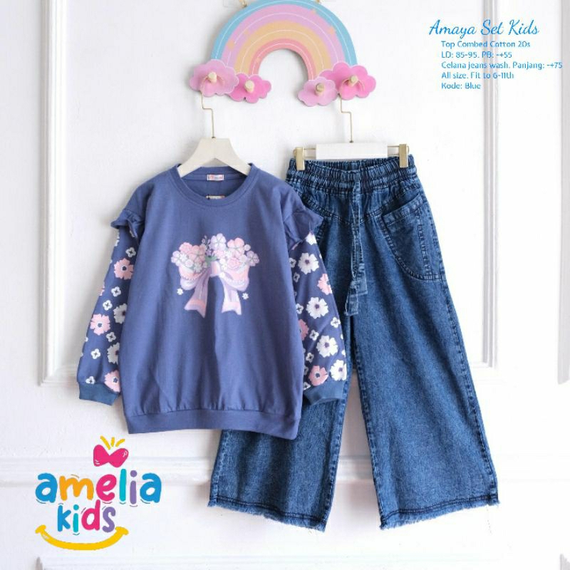 Jual Amaya Set Kids (Amelia Kids) Bestseller | Shopee Indonesia