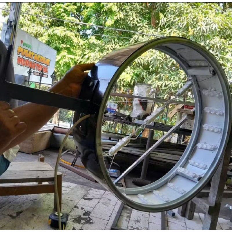 Jual PENAMBAHAN TUTUP SAMPING RANGKA NEON BOX BULAT (TIDAK TERMASUK ...