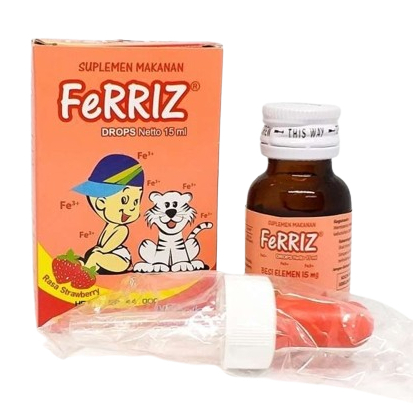 Jual FERRIZ SYRUP 100 ML #VITAMINZATBESIANAK | Shopee Indonesia