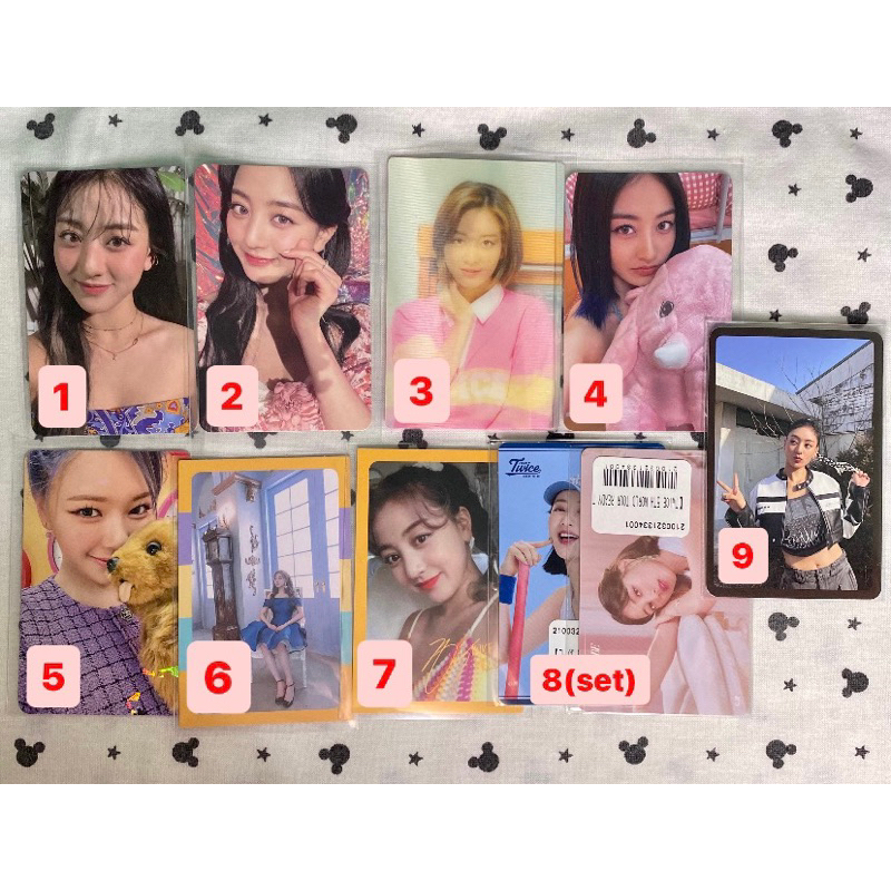 Jual [READY | UBAH KE JNT] Pc Official Photocard Jihyo Twice all era ...