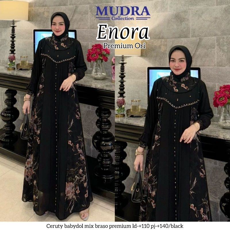 Jual ENORA ATALIA ARSIL DRESS PREMIUM DRESS ORI MUDRA HIJAB | Shopee ...