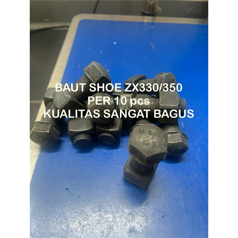 Jual per 10 pcs Baut su shoe Zaxis 330 / zaxis 350 zx330 zx350 Bagus ...