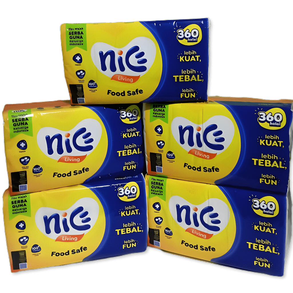 Jual [PAKET 5 PCS] Tissue Tissu murah tisu nice kemasan baru paket 10 ...
