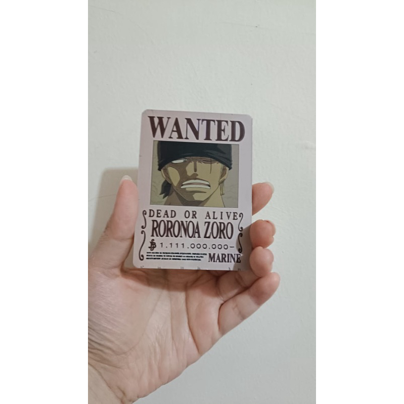 Jual Photocard One Piece Zoro Chatime | Shopee Indonesia