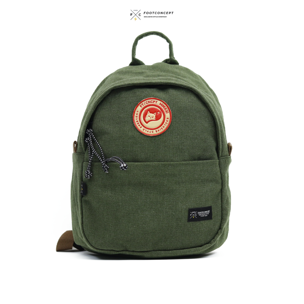 Jual FOOTCONCEPT Ransel Mini Pack Kanvas Wanita Kleio Minipack army ...