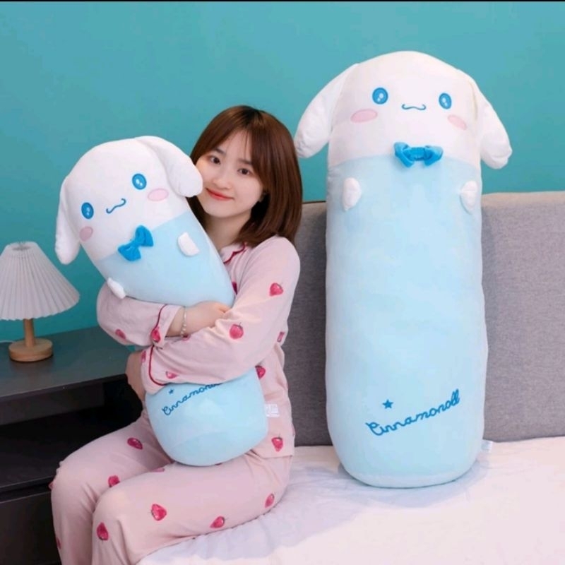 Jual 85cm Boneka Guling Cinnamoroll JUMBO bahan plush lembut kado ulang ...