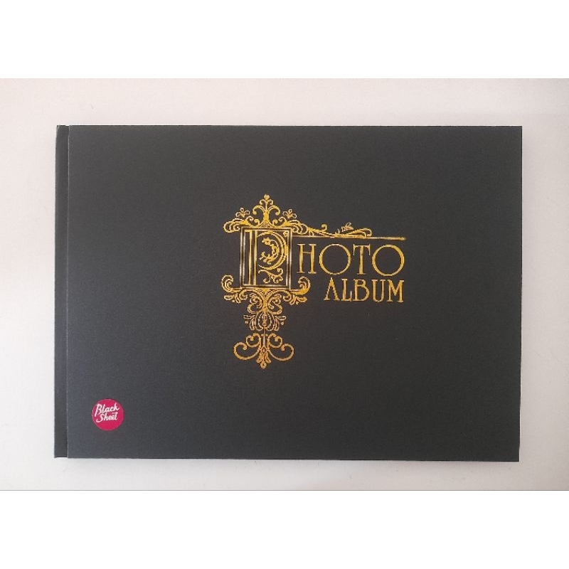 Jual ALBUM FOTO JUMBO TIDUR MAGNETIC BLACK SHEET ISI 10 SHEET (PHOTO ...
