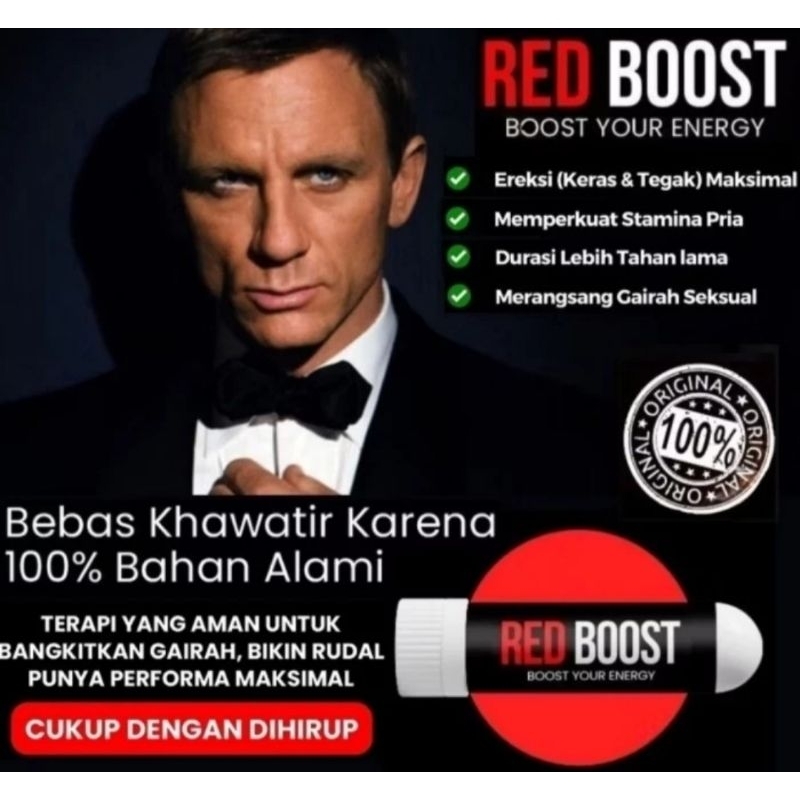 Jual RED BOOST inhaler hirup original asli | Shopee Indonesia
