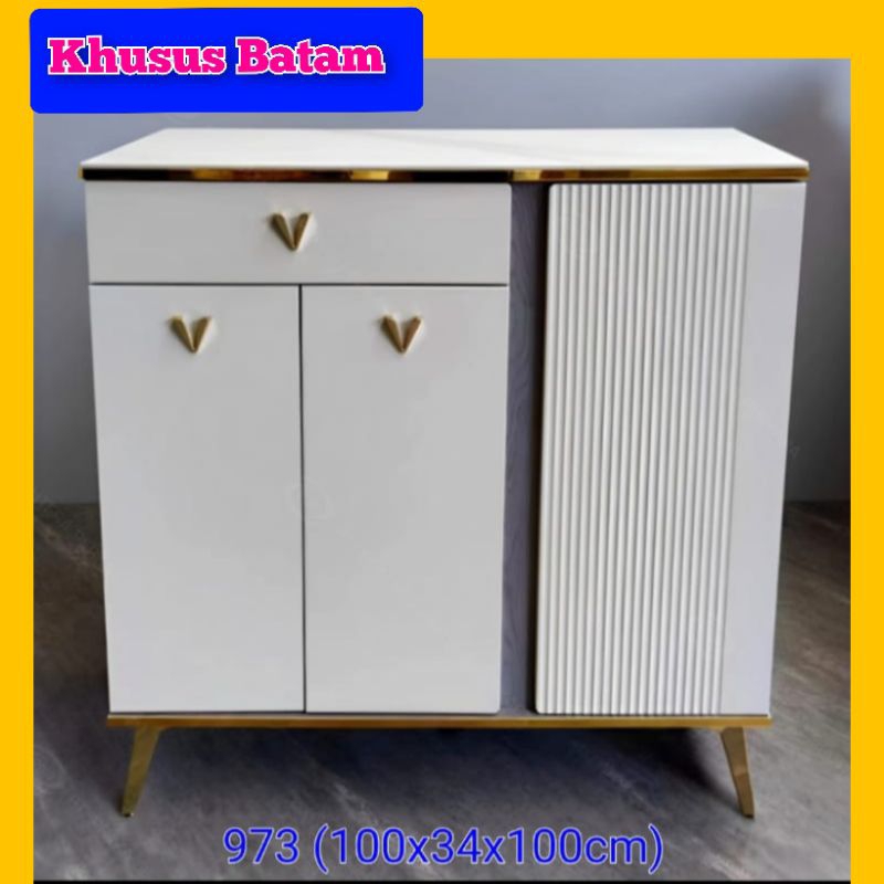 Jual Lemari Rak sepatu 973(ukuran 100x34x100cm)Lemari serbaguna (Khusus ...