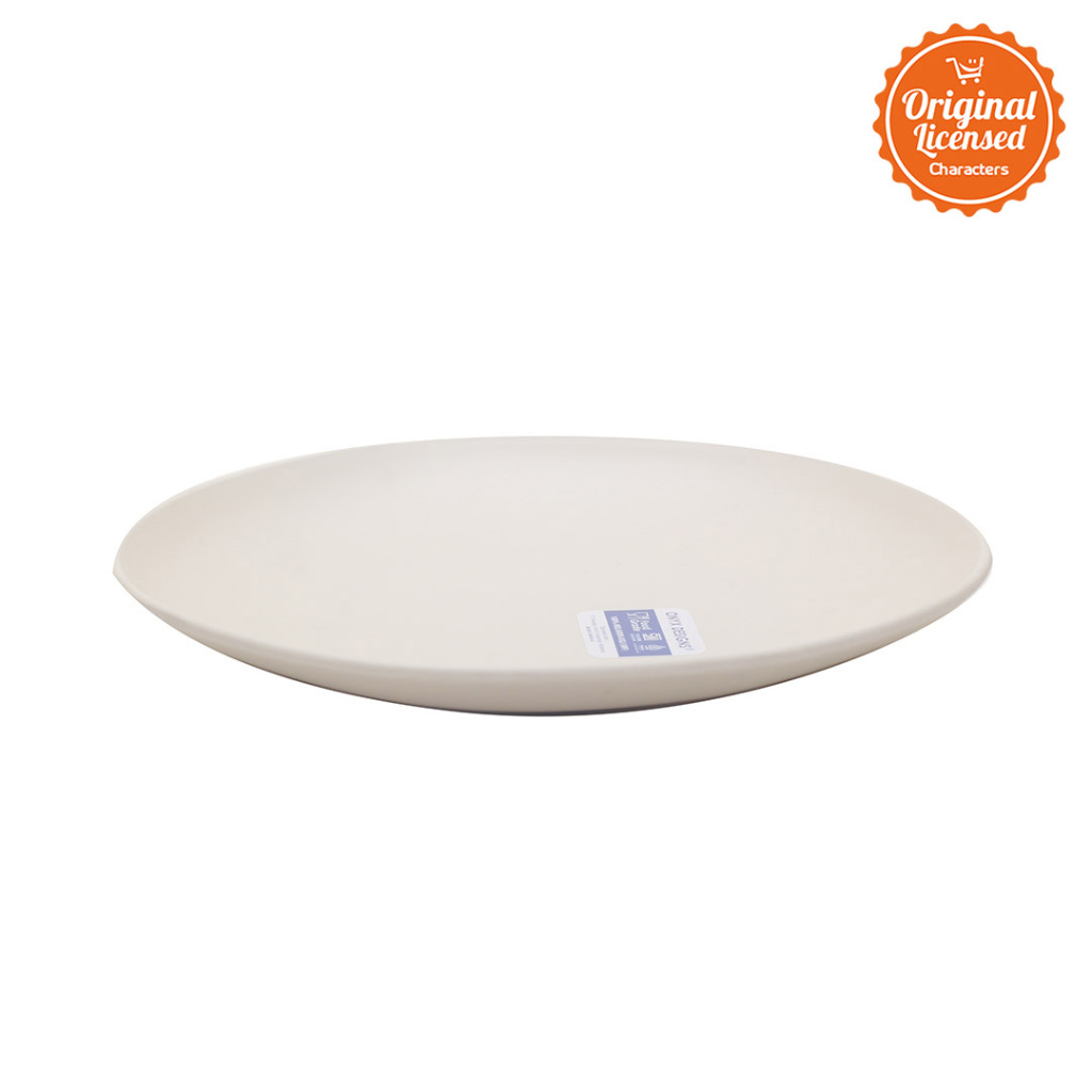 Jual Piring Makan Organo Plate Bulat 9 inch - Cream | Shopee Indonesia