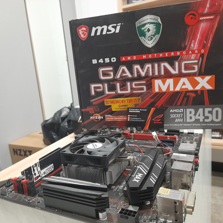 Jual MSI B450 B 450 Gaming Plus MAXMSI B450 B 450 Gaming Plus MAX ...