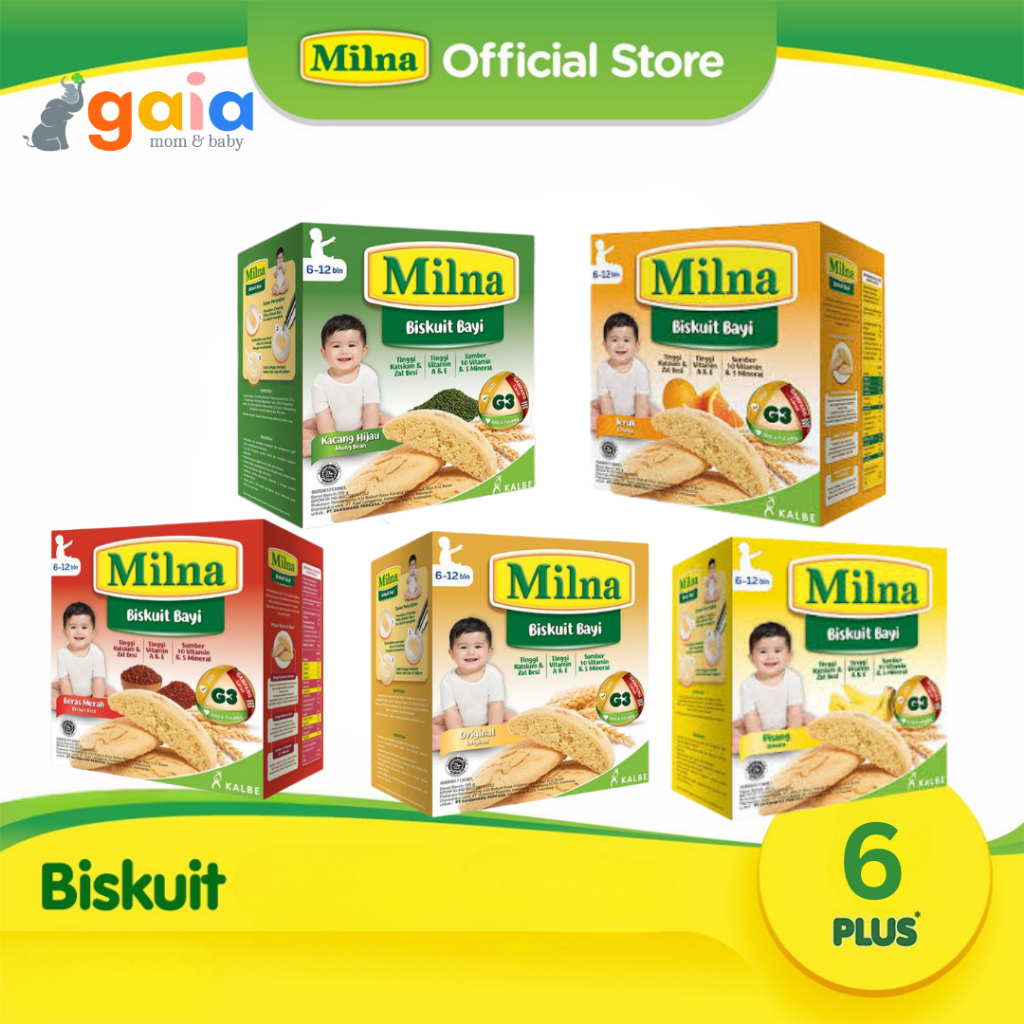 Jual Milna Biskut | Camilan Bayi | Shopee Indonesia