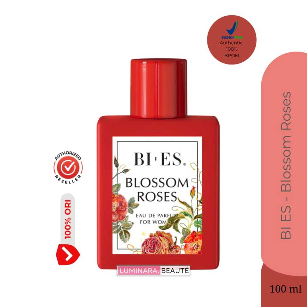 Jual Parfum BIES BI ES Blossom Roses EDP 100 ml Roses | Shopee Indonesia