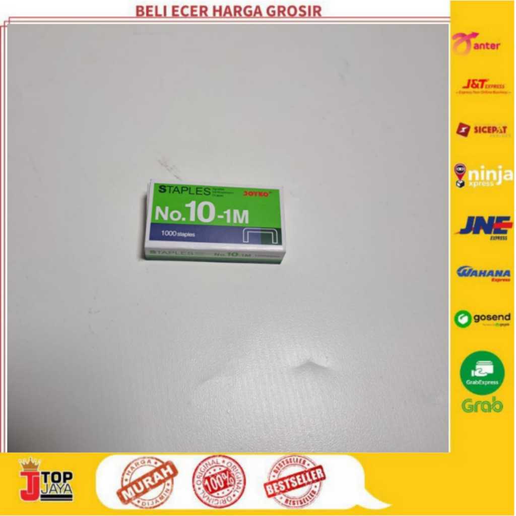 Jual Isi Staples / Stapler / Steples / Refill Stapler Joyko No.10 ...